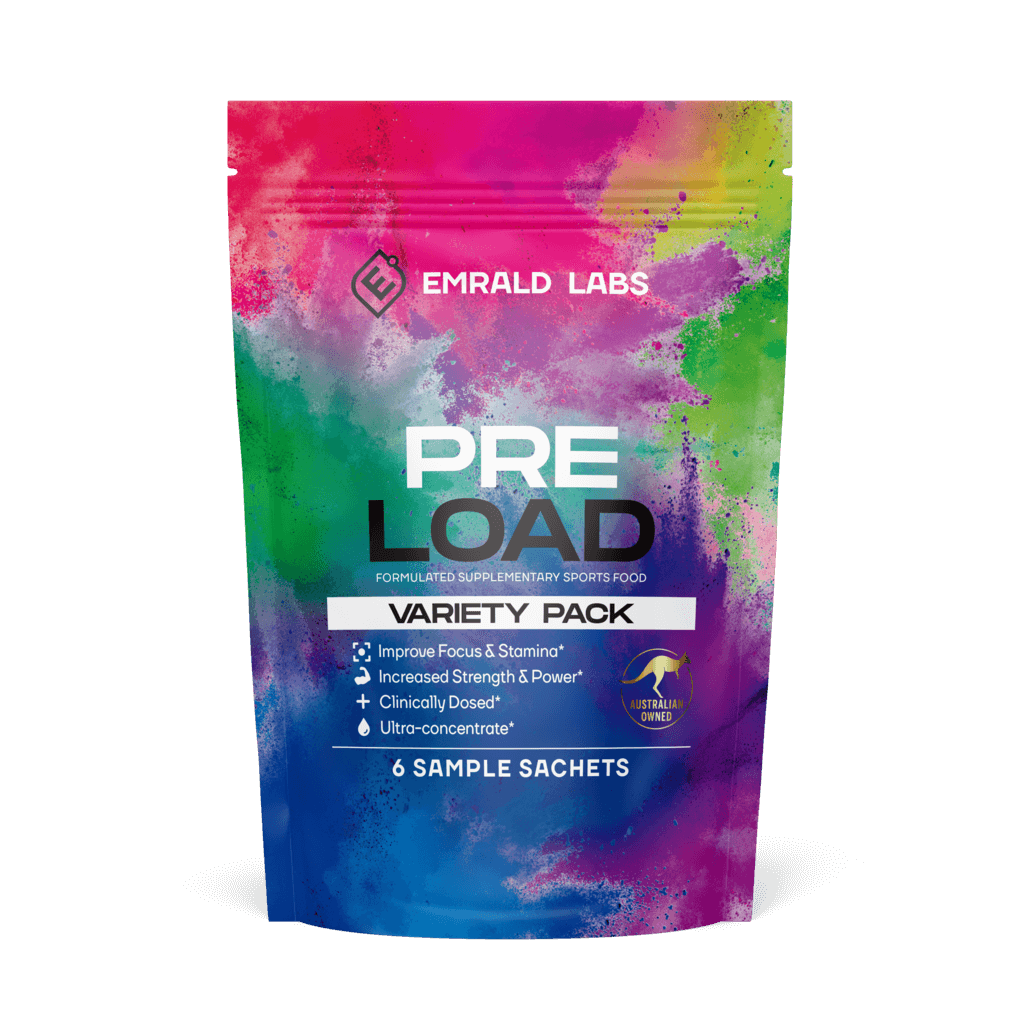Buy Pre Load Variety Pack by Emrald Labs Online – Supps R Us