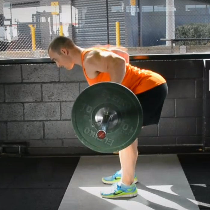Middle Back - Bent over Barbell Rows – Supps R Us