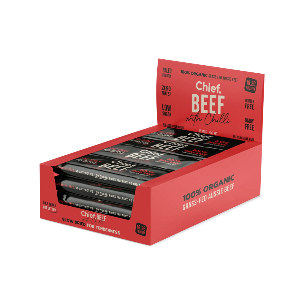 Buy Chief Beef Bars Online â€“ Aussie Grass-Fed Beef Protein – Supps R Us