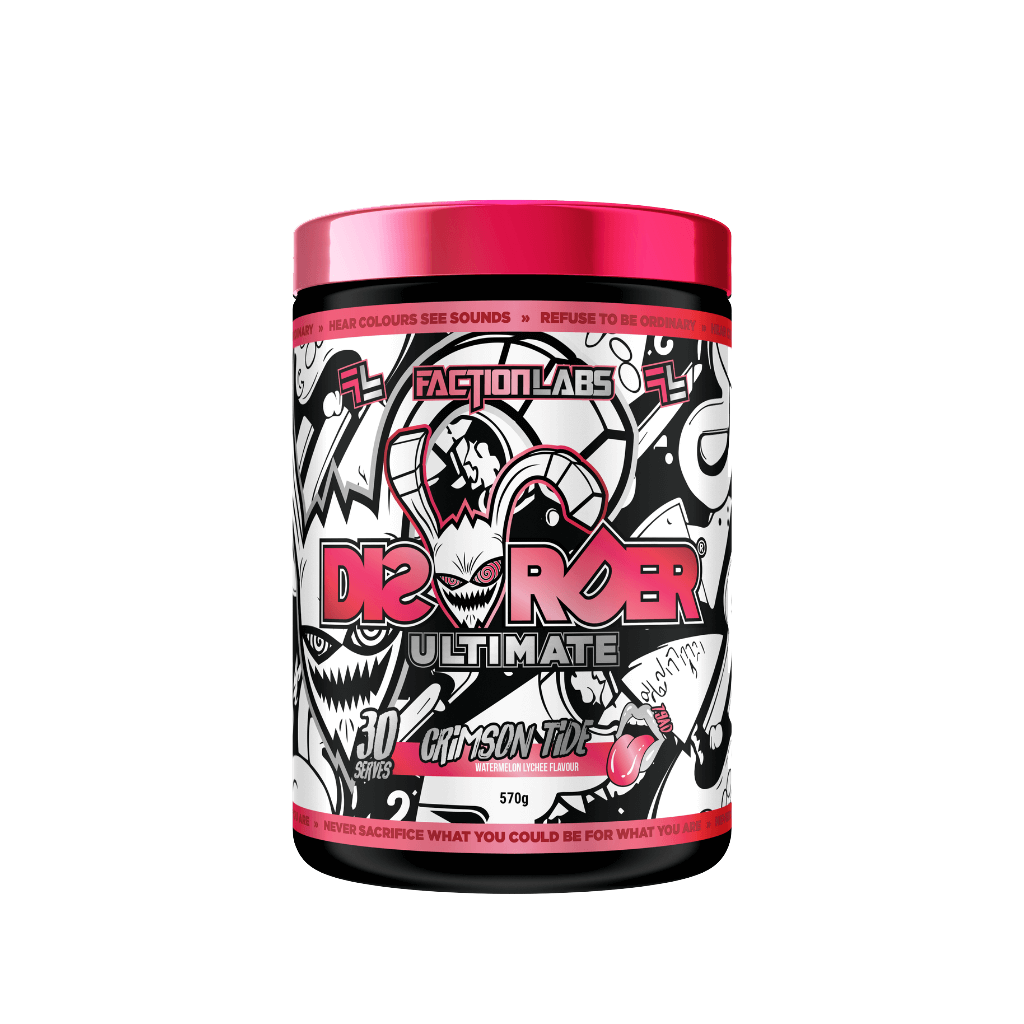 Buy Disorder Ultimate Pre-Workout by Faction Labs Online – Supps R Us
