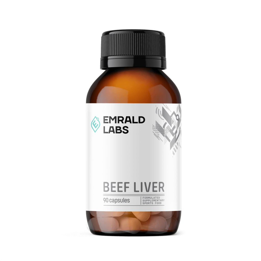 Buy Beef Liver Capsules by Emrald Labs Online – Supps R Us