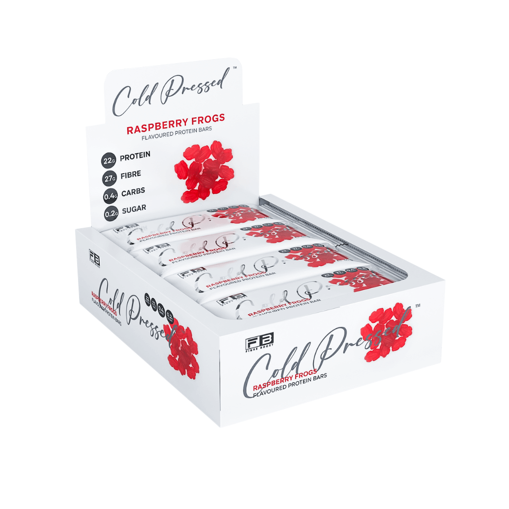Buy Cold Pressed Protein Bars by Fibre Boost Online – Supps R Us