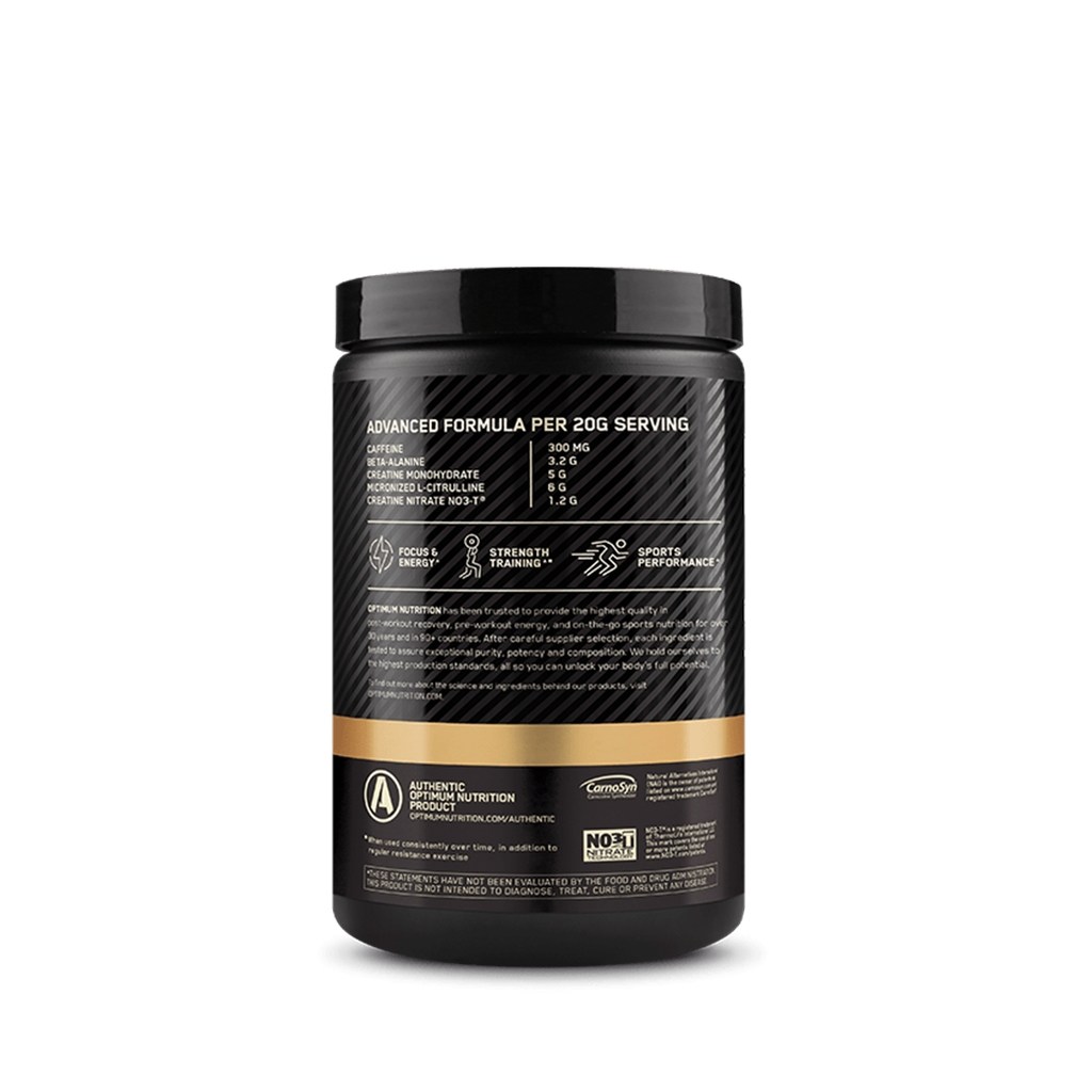 Buy Gold Standard Pre Advanced by Optimum Nutrition Online – Supps R Us