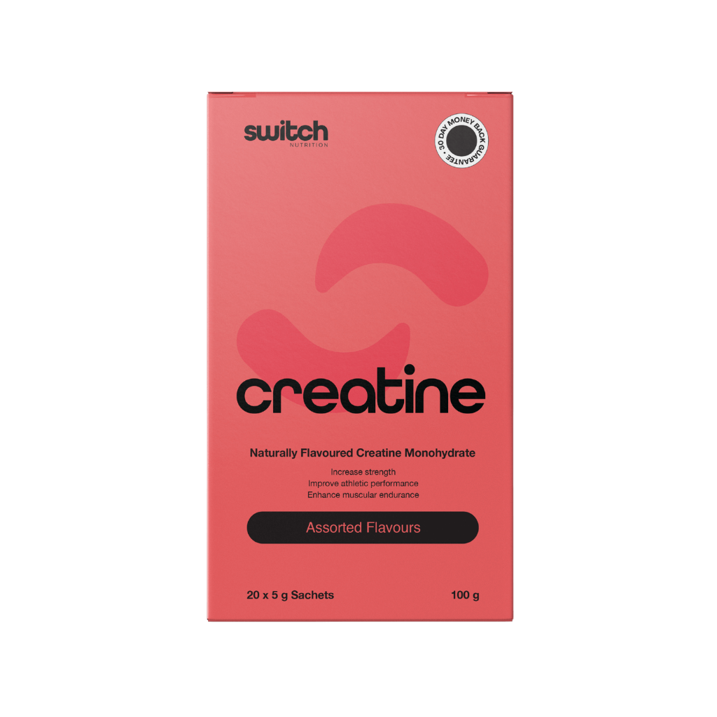 Buy Flavoured Creatine Monohydrate Box by Switch Nutrition – Supps R Us
