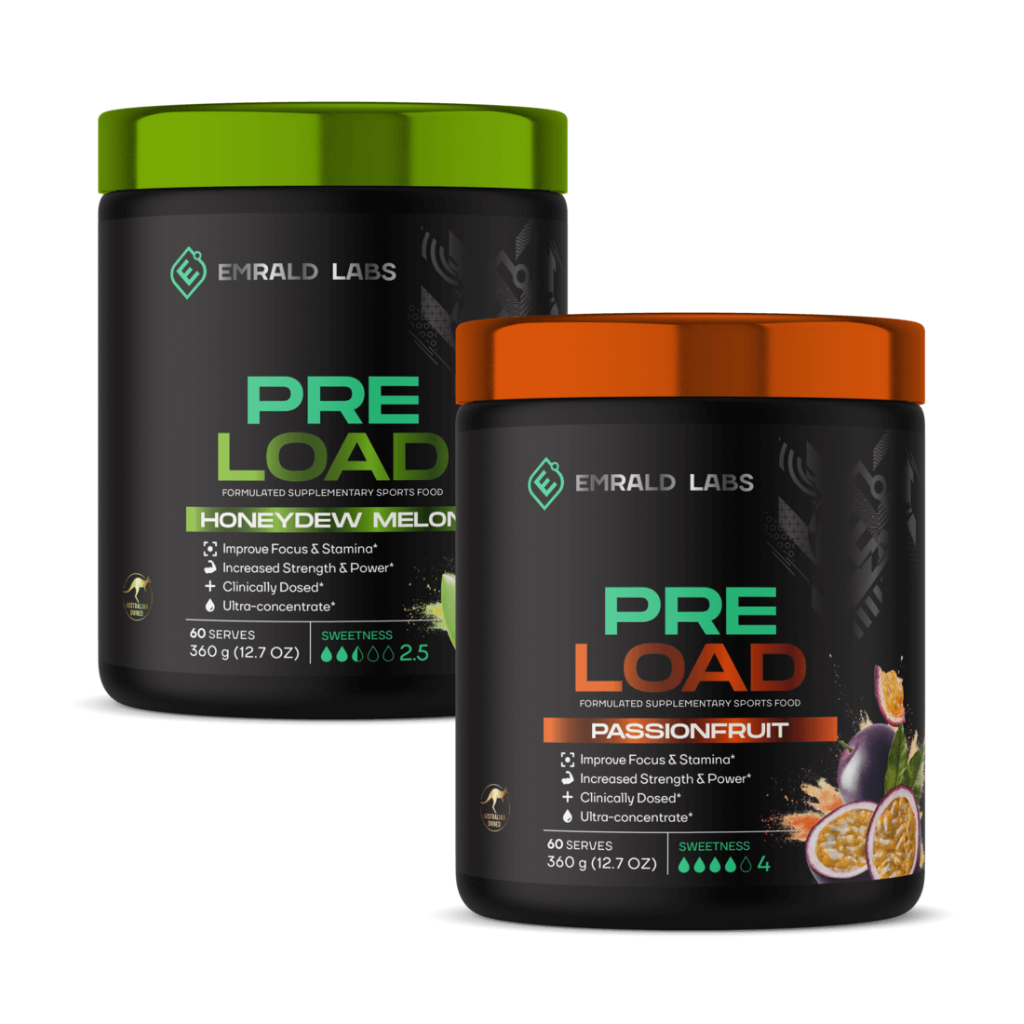 Buy Pre Load Twin Pack by Emrald Labs Online – Supps R Us